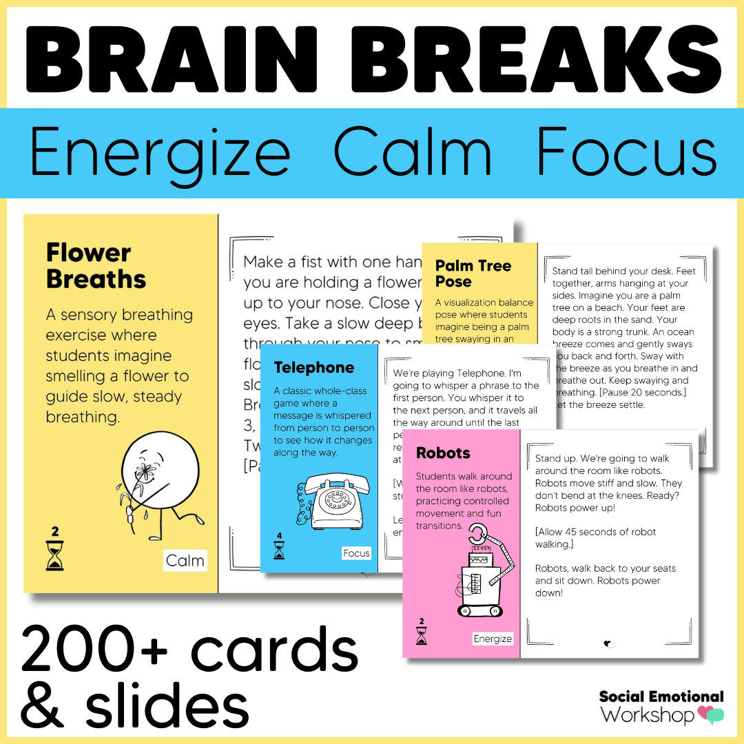 Brain Breaks for the Classroom – Social Emotional Workshop