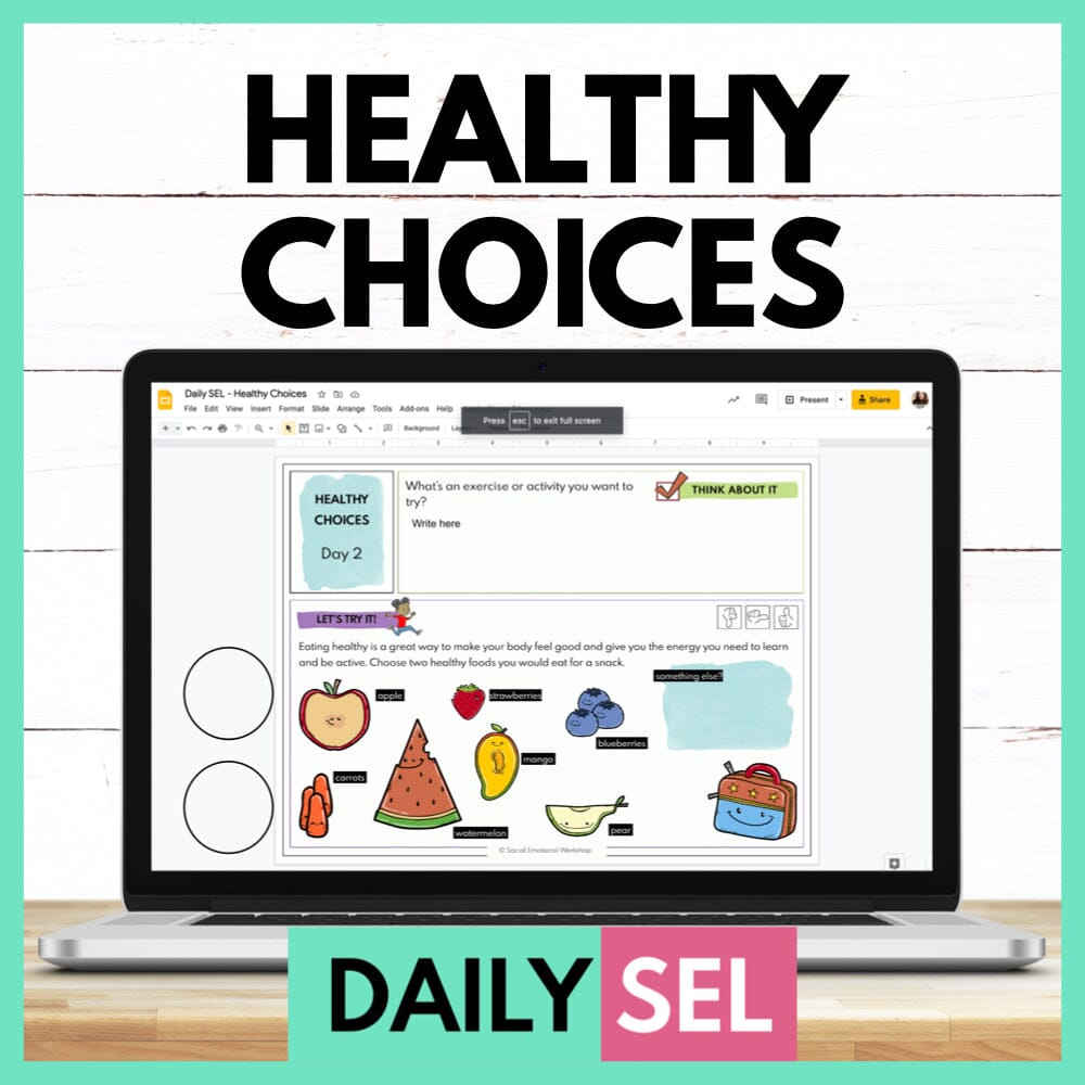 Making Good Choices Worksheets