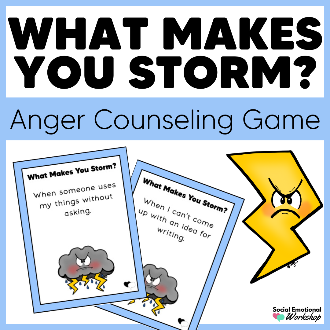 Anger Management Counseling Game - Anger Triggers & Self Awareness ...