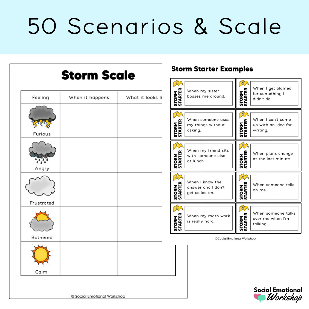 Anger Triggers: Anger Management Activity and Craft – Social Emotional ...
