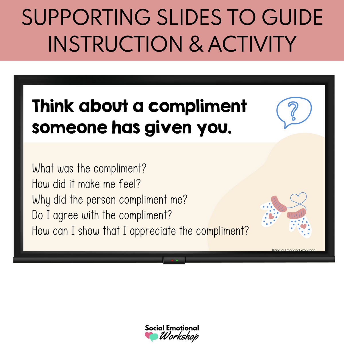 Compliments SEL Winter Activity | Winter Bulletin Board Door Display ...