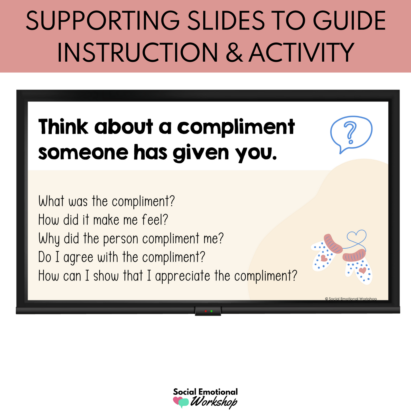 Compliments SEL Winter Activity | Winter Bulletin Board Door Display ...