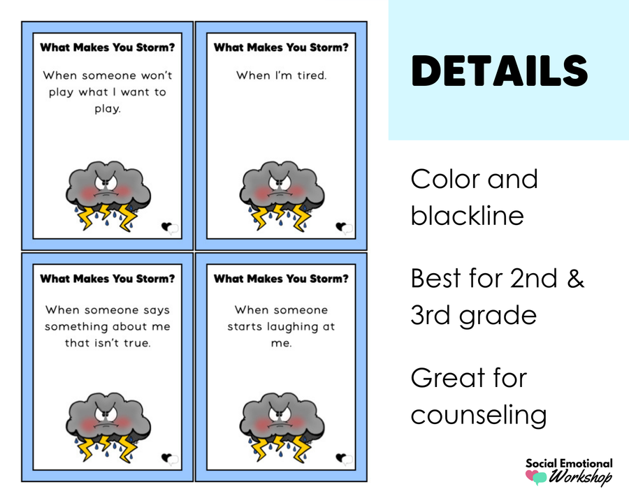 Anger Management Counseling Game - Anger Triggers & Self Awareness ...