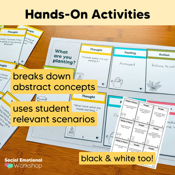 CBT Activities Bundle for Individual and Small Group Counseling ...