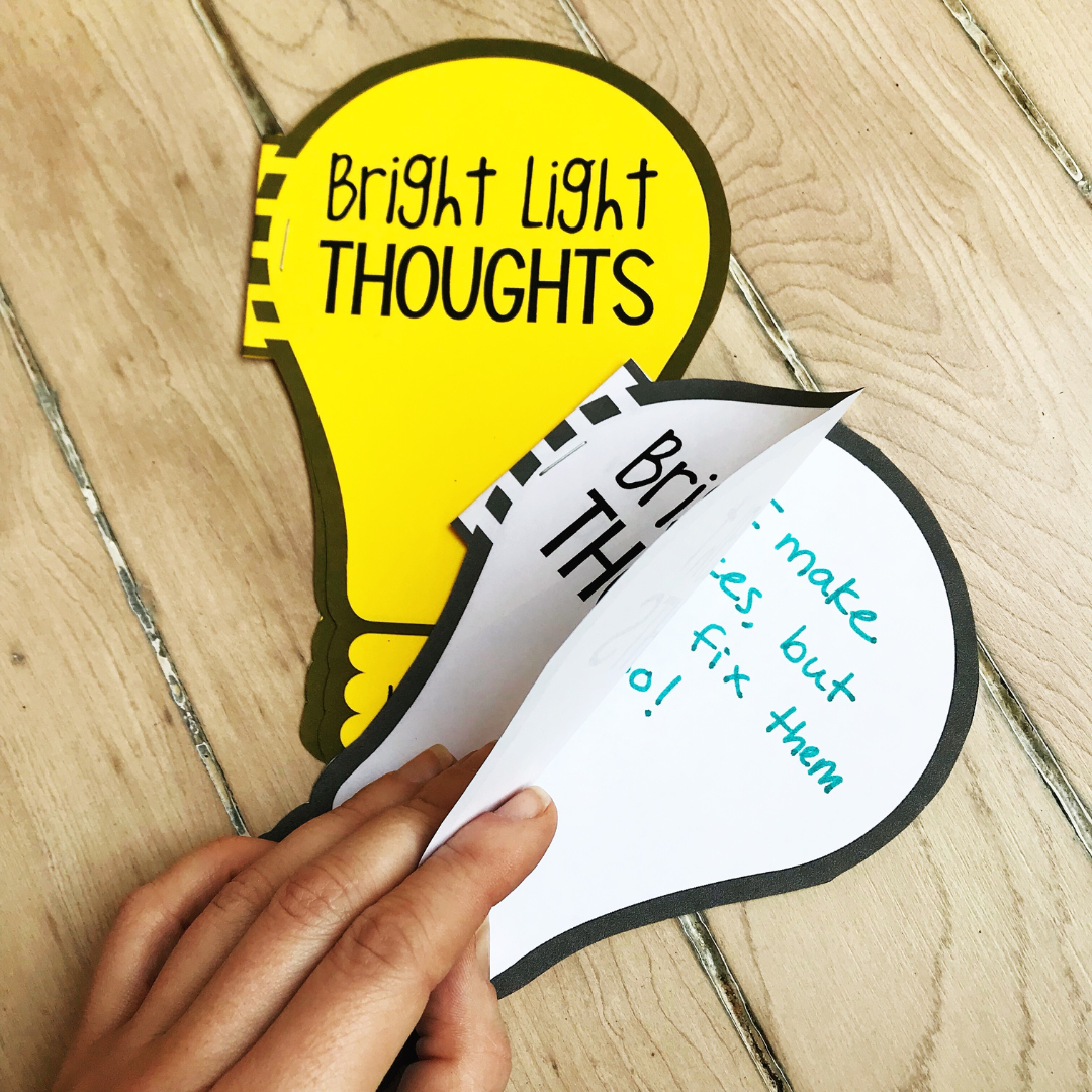 Challenging Negative Thinking Activities for Positive Self Talk ...