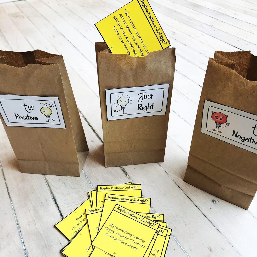 Positive Thinking Lesson and Activities for Group Counseling – Social ...