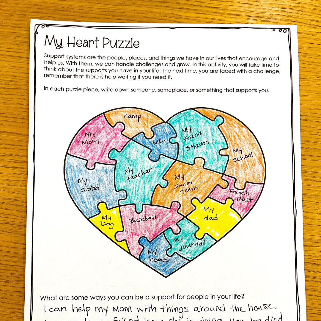 Valentine's Day Activity for Social Emotional Learning - People Who He ...