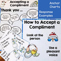 Accepting Compliments - Social Skills Lesson and Activities – Social ...