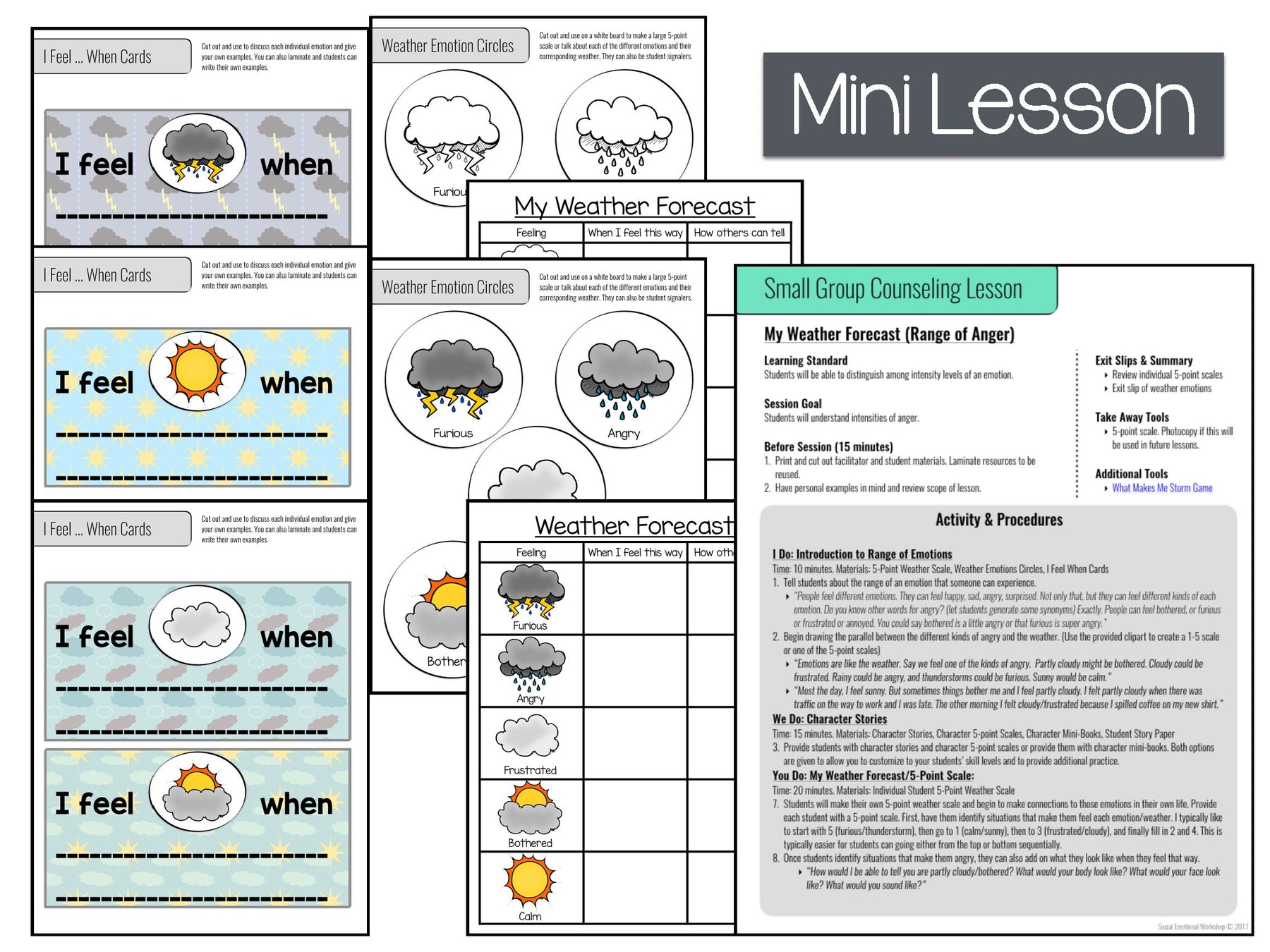 Anger Thermometer and Anger Management Activity – Social Emotional Workshop