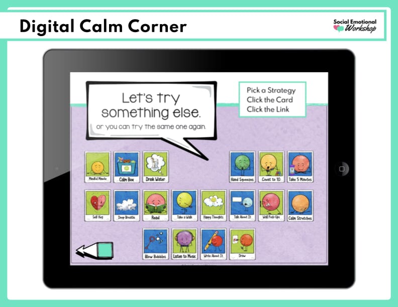Calm Down Corner Bundle - Customizable Classroom Tools for Self Regula ...