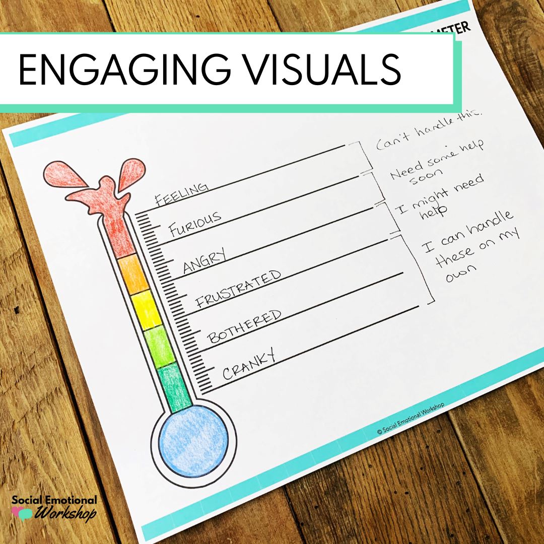 CBT Worksheets for School Counseling – Social Emotional Workshop