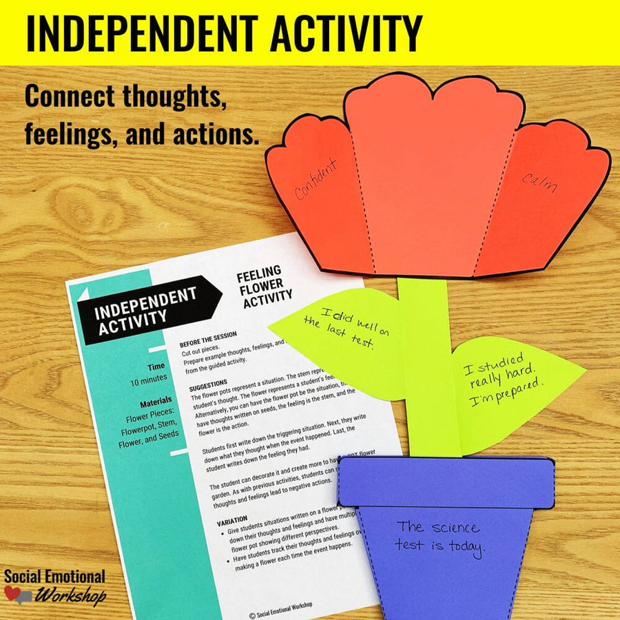 Connecting Thoughts and Feelings: CBT Activities for Individual Counse ...