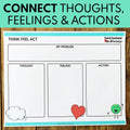 CBT Worksheets for School Counseling – Social Emotional Workshop