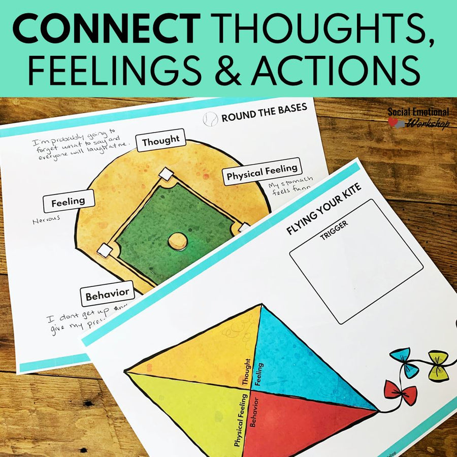 CBT Worksheets for School Counseling – Social Emotional Workshop