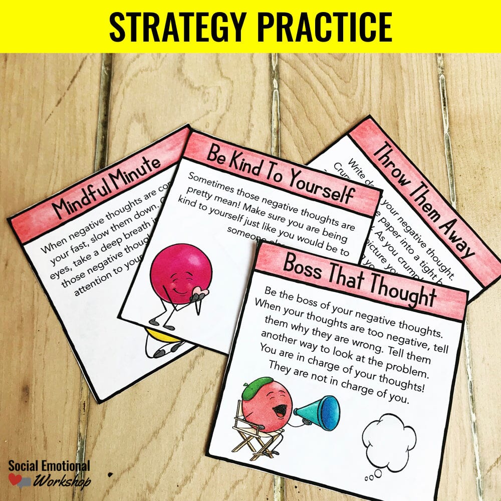 CBT Activities Bundle for Individual and Small Group Counseling ...