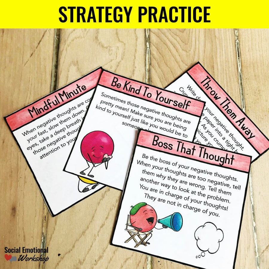 Challenging Negative Thinking Activities for Positive Self Talk ...