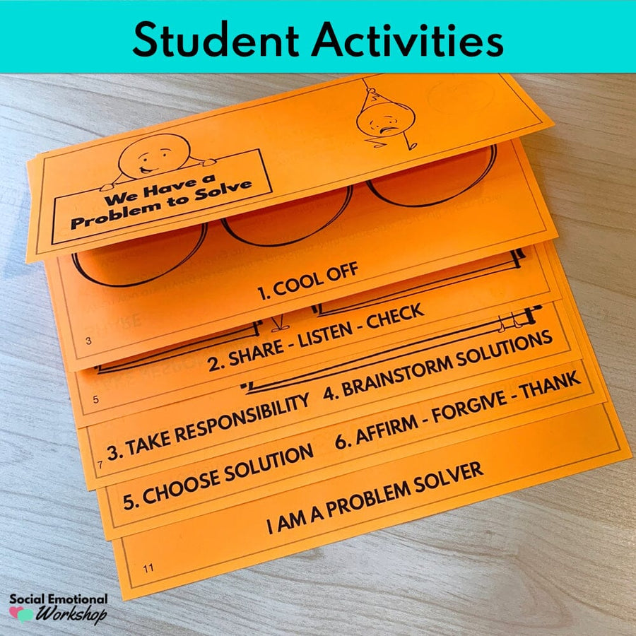 Conflict Resolution: 6 Step Problem Solving for the Classroom – Social ...