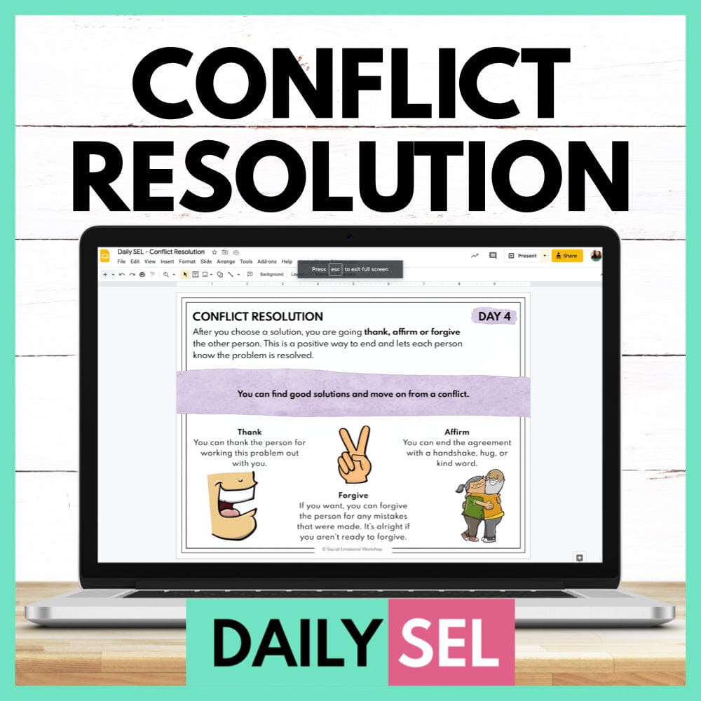 Daily SEL Activities for Relationship Skills - Set 4 - SEL Worksheets ...