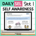 Daily Social Emotional Learning Activities - Set 1 - SEL Worksheets ...