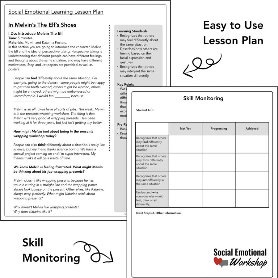 Empathy & Perspective Taking - Christmas Counseling & SEL Activities ...
