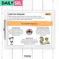 Handling Everyday Problems - SEL Worksheets – Social Emotional Workshop