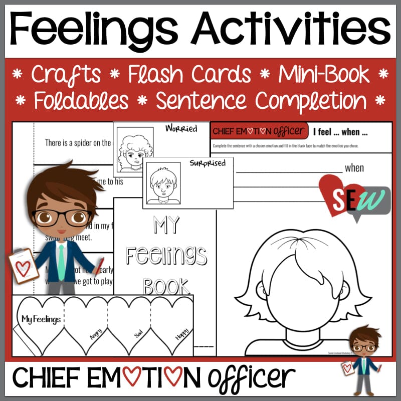 Identifying Feelings and Emotions Activities for Counseling and SEL ...