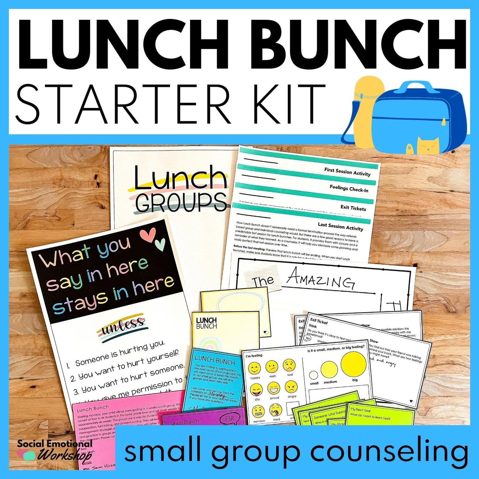 Lunch Bunch Bundle: Conversation Game, All About Me & Low Prep Activit ...