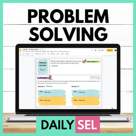 Responsible Decision Making - SEL Worksheets Bundle - Problem Solving ...