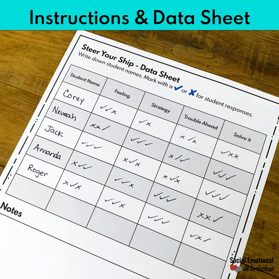 Small Group Game for Self Regulation: Feelings, Coping Skills, Problem ...