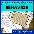 Small Group SEL Lesson: Learning to Change Your Behavior – Social ...
