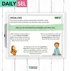 Daily SEL Activities for Social Awareness - Set 3 - SEL Worksheets ...