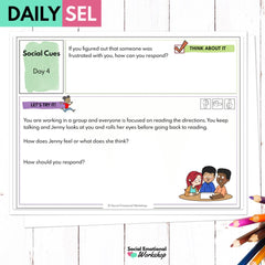 Daily SEL Activities for Social Awareness - Set 3 - SEL Worksheets ...