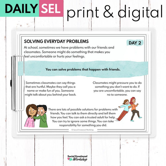 Responsible Decision Making - SEL Worksheets Bundle - Problem Solving ...