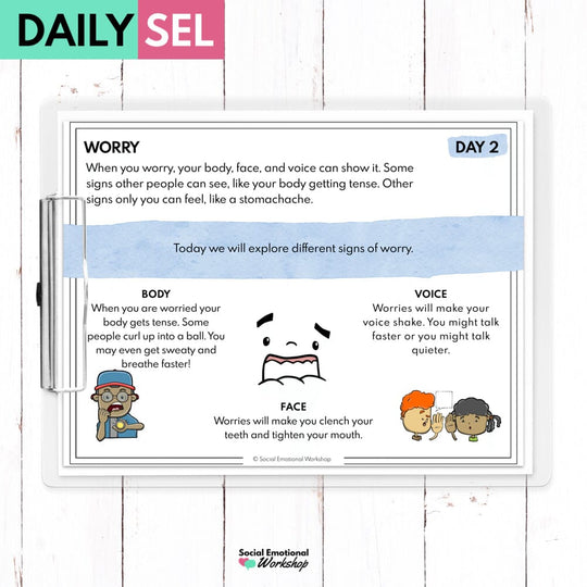 Quick SEL Worksheets - 35 Topics - SEL Activities for Counseling and C ...